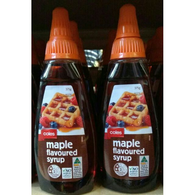 💥READY STOCK💥 AUSTRALIA COLES MAPLE FLAVOURED SYRUP | Shopee Malaysia