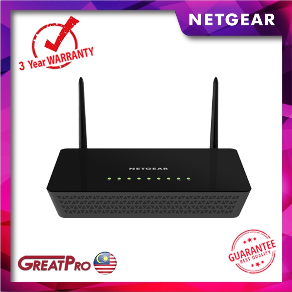 NETGEAR AC1200 DUAL BAND SMART WIFI ROUTER WITH EXTERNAL ATTENNA (R6220 ...