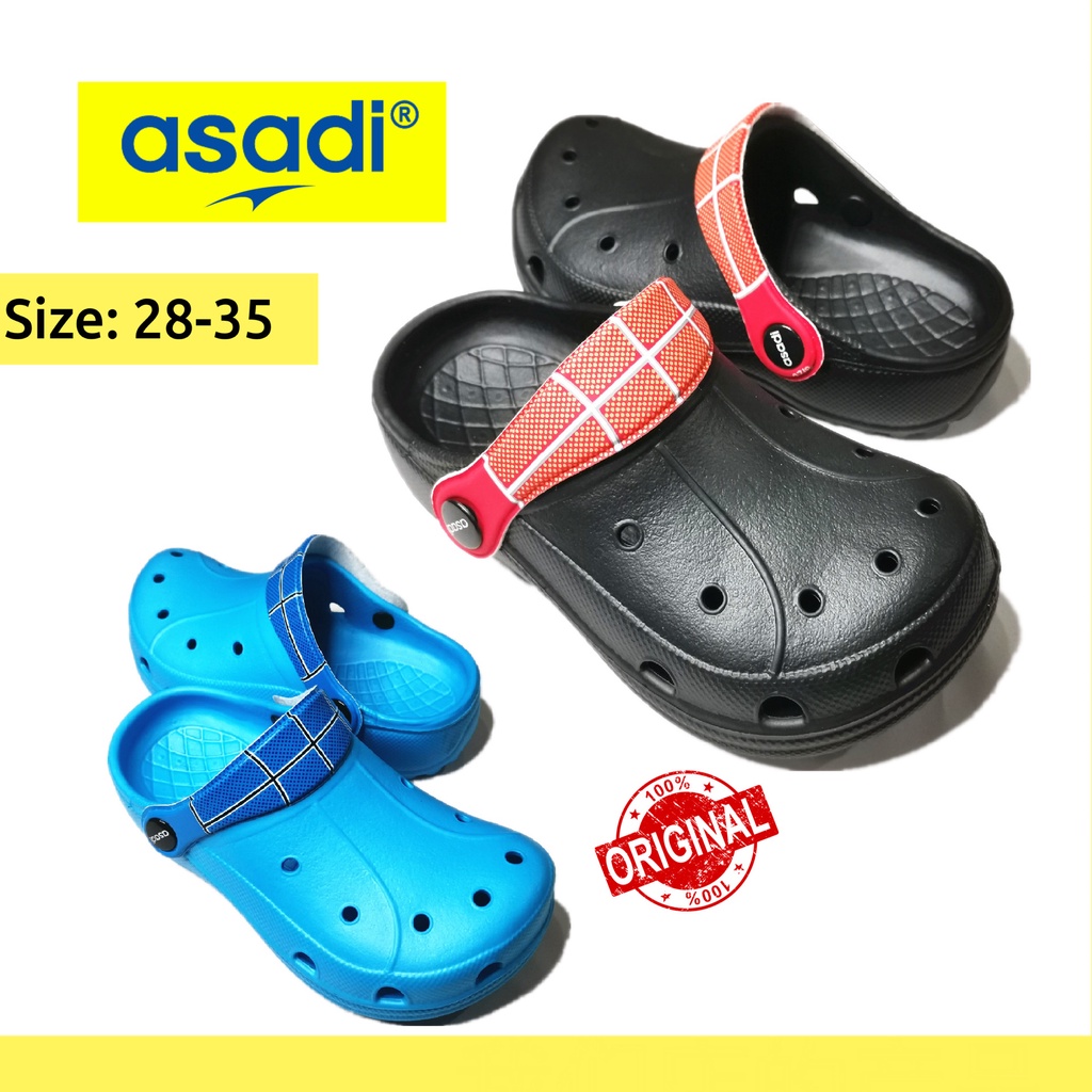 [Ready Stock] Size 28-35 Slipper Asadi Kids Boys (2 Colour) AS 13172907 ...