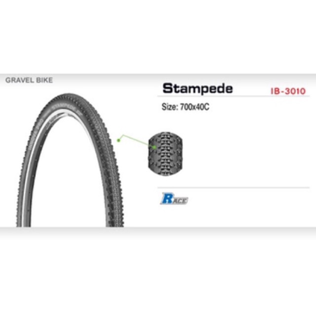 INNOVA PRO STAMPEDE GRAVEL TIRE 700 X 40C | Shopee Malaysia