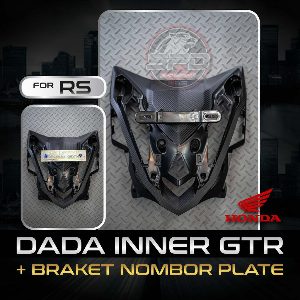 Dada Inner GTR & Braket nombor plate utk Honda RS150 V1,V2,V3 | Shopee ...