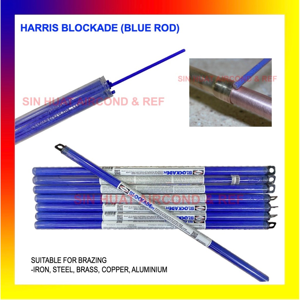 (ORIGINAL) HARRIS BLOCKADE / HARRIS SILVER ROD BLOCKADE / HARRIS BLUE ...
