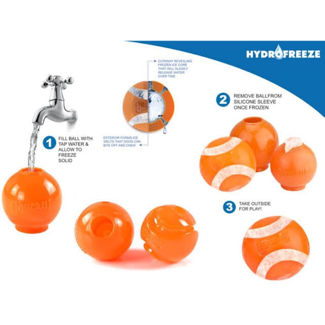 Chuckit Hydrofreeze Ice Ball | Shopee Malaysia