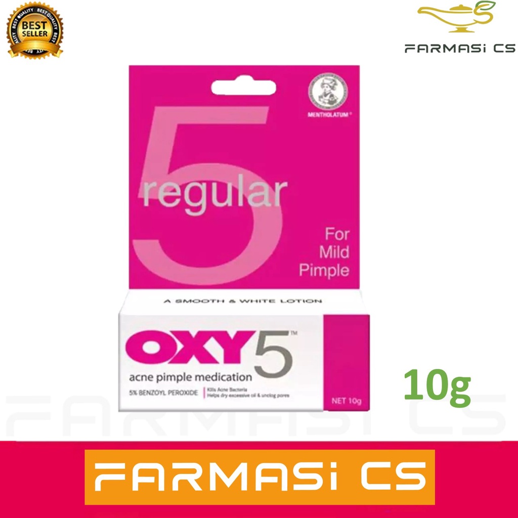 OXY 5 Acne Pimple Medication ( For Mild Pimple ) 10g EXP:06/2026 [ OXY5 kills acne bacteria ...