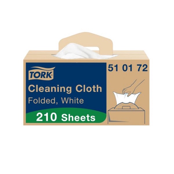 Tork Cleaning Cloth White Non Woven Fabric Cloths for Multipurpose ...