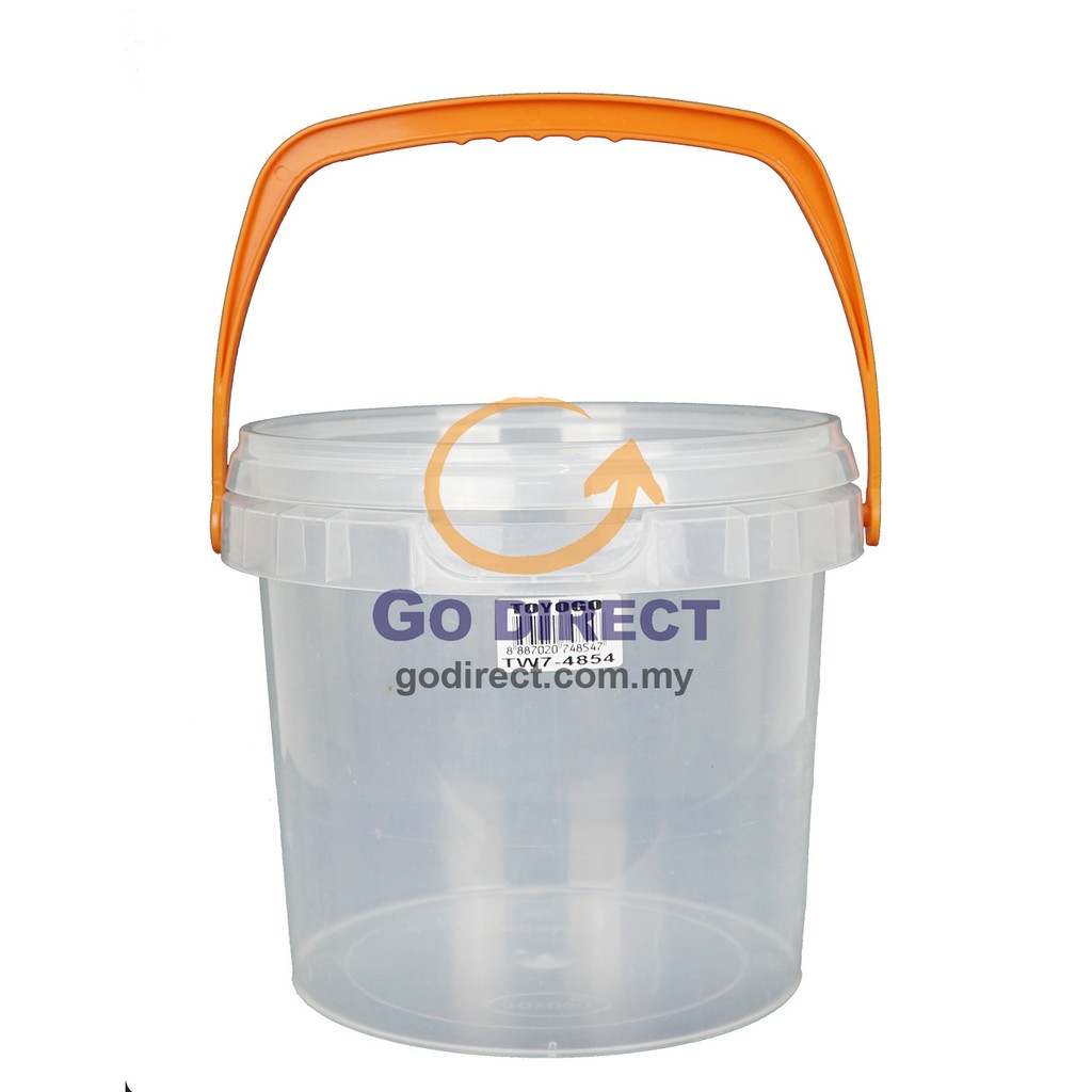 TOYOGO Air Tight Food Container with Handle 4854 (3L) [6 units/12 units ...