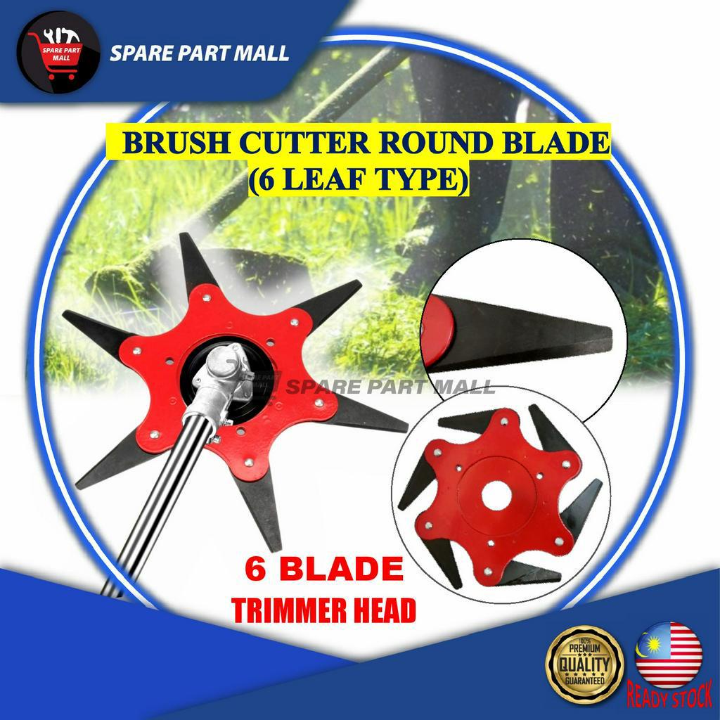 BRUSH CUTTER ROUND BLADE- 6T (CG430/520-113) SIX LEAD MOWER BLADE 65Mn ...