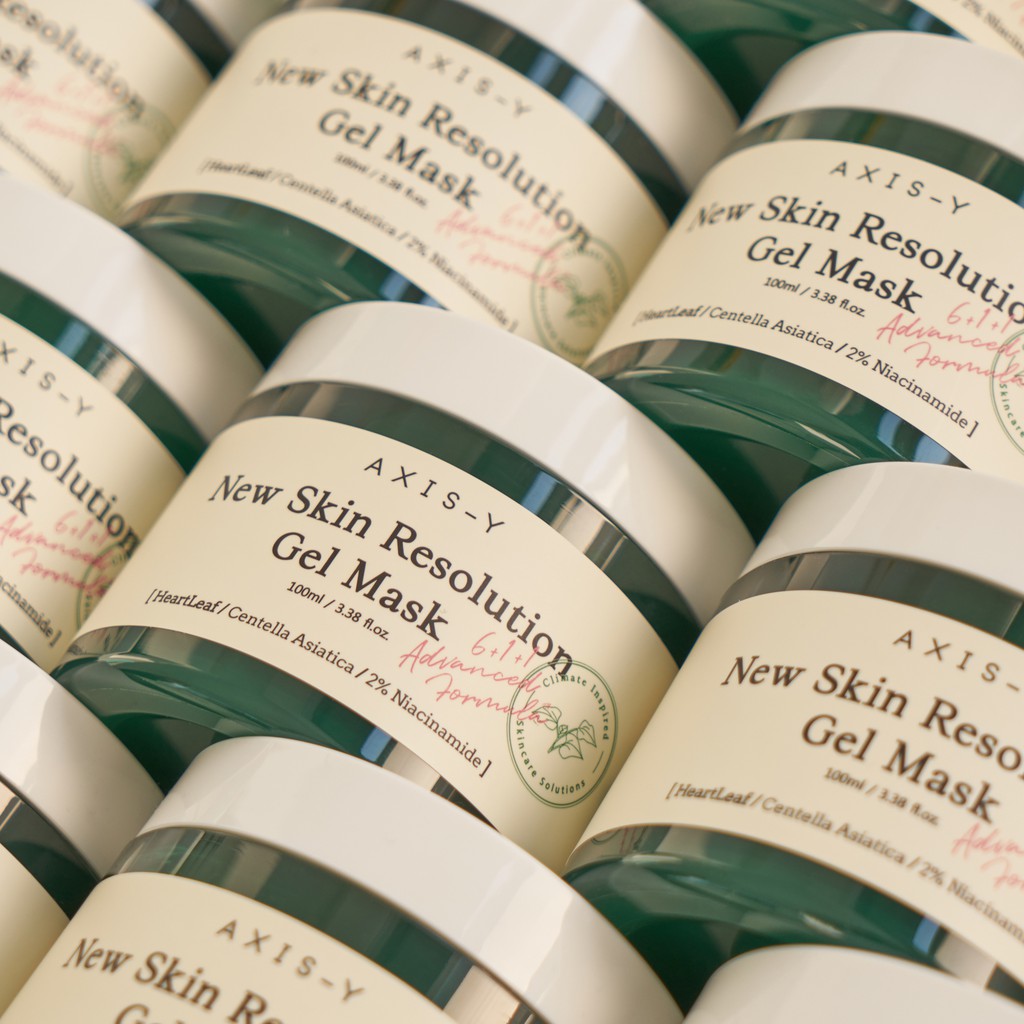 (Sabah Fast Ship) Axis-Y New Skin Resolution Gel Mask 100ml | Shopee ...