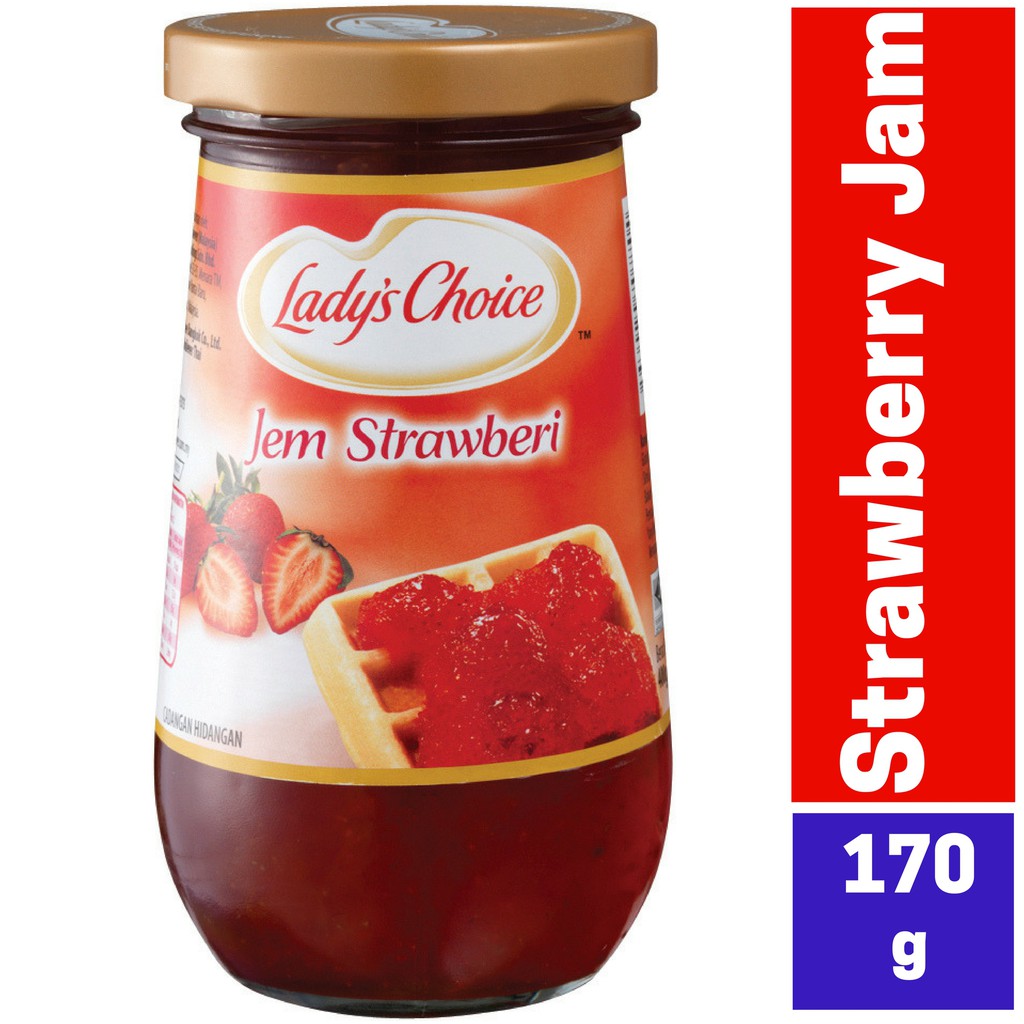 Lady's Choice Strawberry Jam 170g | Shopee Malaysia
