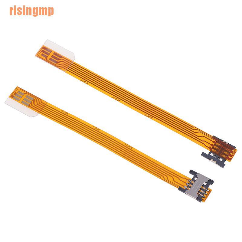 risingmp/// Sim card small to small converter adapter cable extender ...