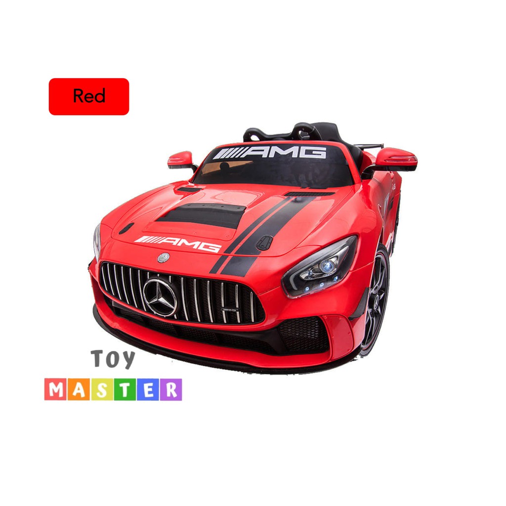 Official Toy Master Mercedes Benz AMG GT4 Children Electric Ride On Car ...