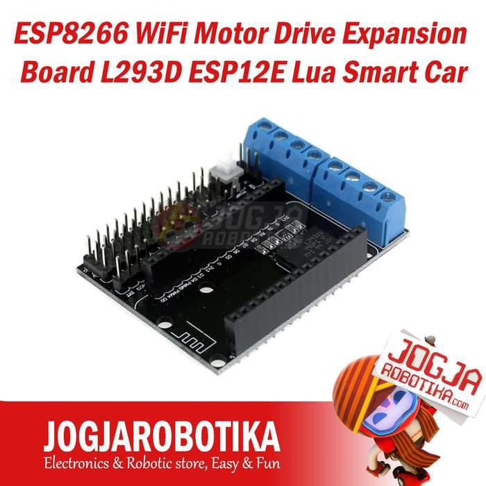 Nodemcu Esp8266 Wifi Driver Motor Drive Expansion Board L293d Esp12e