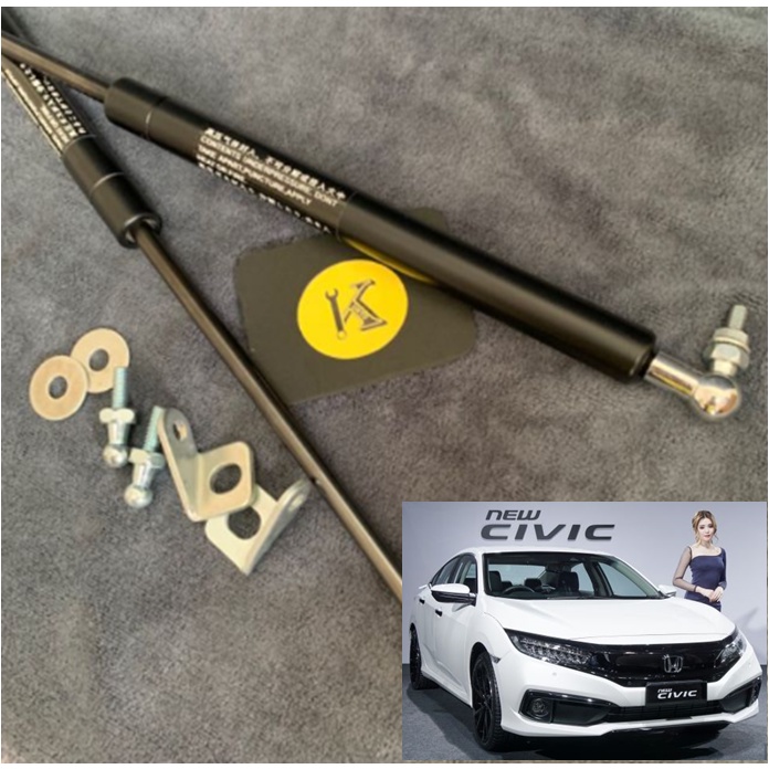 Honda Civic FC TEA 2016-2020 Front Hood Damper/Bonnet Lifter/Hood ...