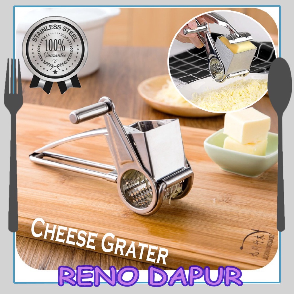 Rotary Cheese Grater Cheese Slicer Shredder Tools Knife Mozzarella ...