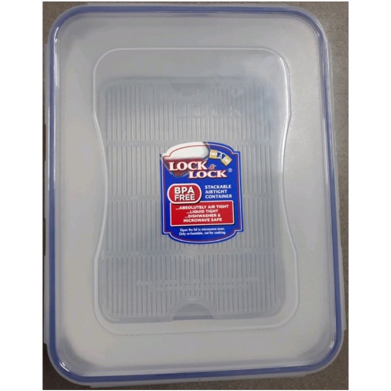 [Lock & Lock] 3.9L Lock & Lock Rectangular Plastic Box | Shopee Malaysia