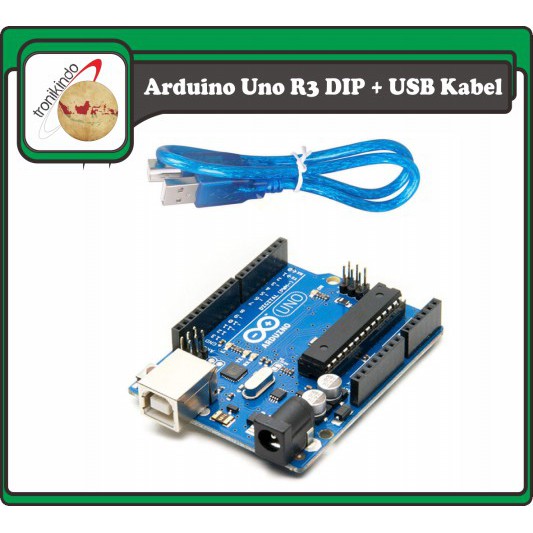 Arduino Uno R3 Atmega328 DIP 16u2+USB Cable | Shopee Malaysia