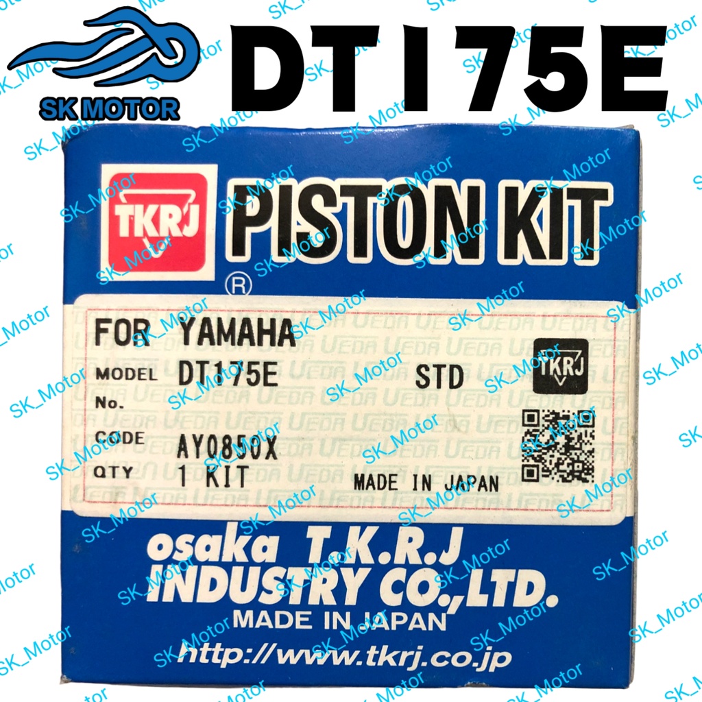 TKRJ STD~200 (Made In Japan) Yamaha DT175E Modify Y125Z 66mm Racing ...