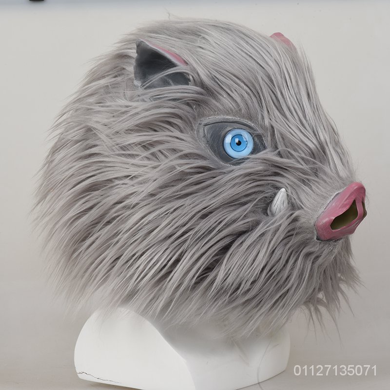 MaskKimetsu No Yaiba Anime Pig Eight Ring Skull Horse Green Hair Clown ...