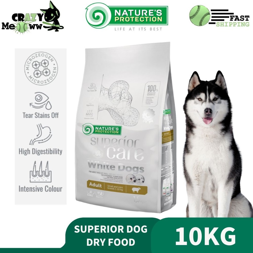 Nature's Protection Superior Care White Dog Small & Mini Breed Adult ...
