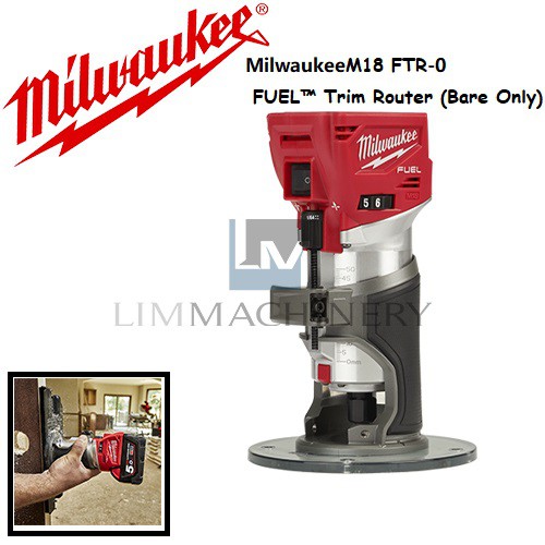 Milwaukee M18 FTR-0 M18 FUEL™ Trim Router (Bare Only) | Shopee Malaysia