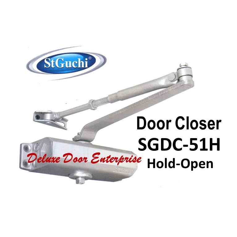 St Guchi Door Closer SGDC-51H (Hold Open) / 51H Door Closer / Hafele ...