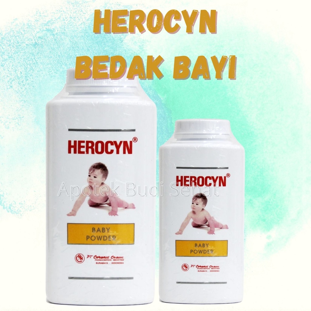 Herocyn Baby Powder Baby Powder Treats Itchy Baby Rash Diaper Rash ...
