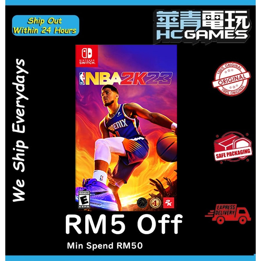 Switch NBA 2K23 Michael Jordan Edition (English-Disc-New Seal) NBA 23 ...
