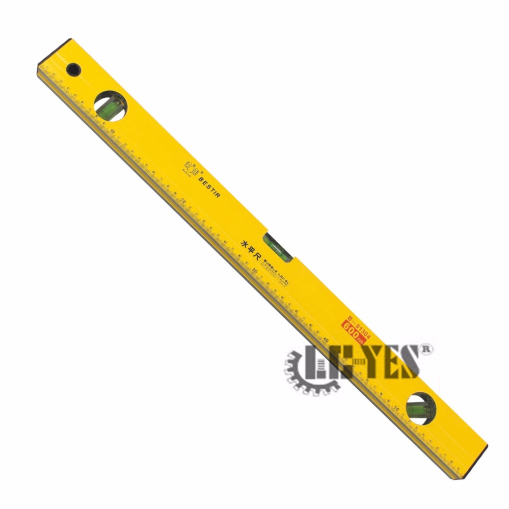 BESTIR 300MM BOX PROFILE ALUMINIUM SPIRIT LEVEL WATER BUBBLE LEVEL ...
