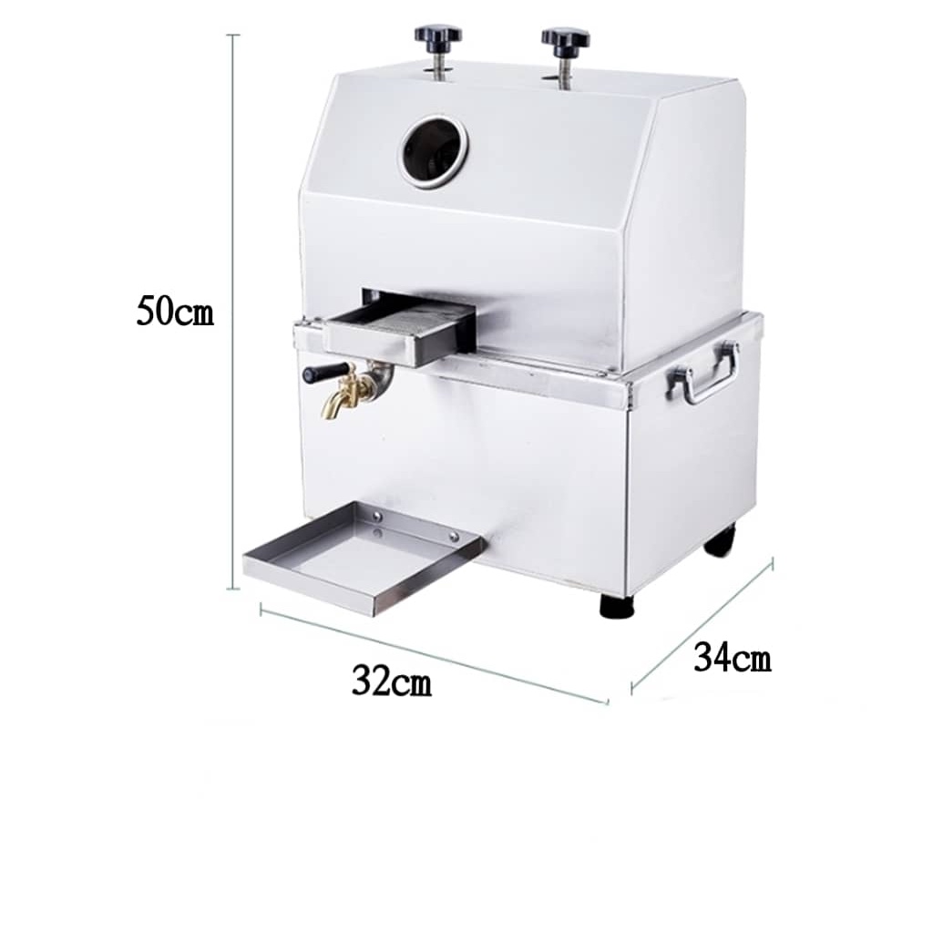 Public Commercial Sugarcane Juicer Household Stainless Steel Sugarcane ...