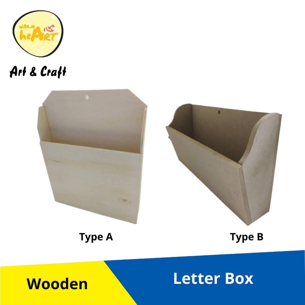 Wooden Letter Box / Peti Surat DIY | Shopee Malaysia