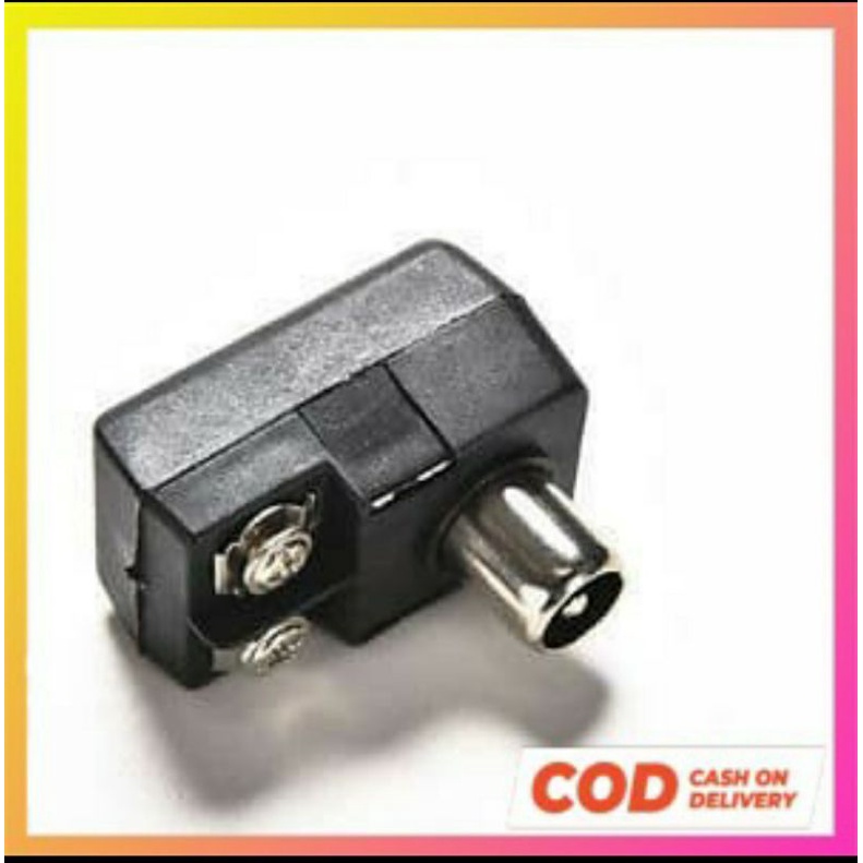 Jack Antenna Matching Jack TV Connector L bolt | Shopee Malaysia