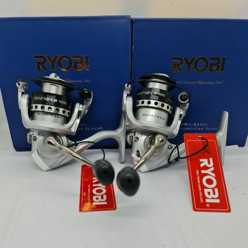 New Ryobi SMAP Mini-500/ 800/1000 UL Spinning reel | Shopee Malaysia