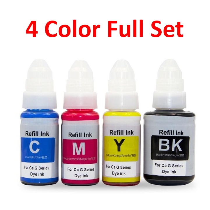 Refill PIXMA G1000/G1010/G2000/G2010/G3000/G3010/G4000/G4010/ Canon ...