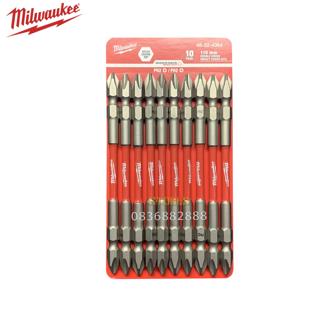 Set of 10 genuine American Milwaukee 110mm long double-headed ...