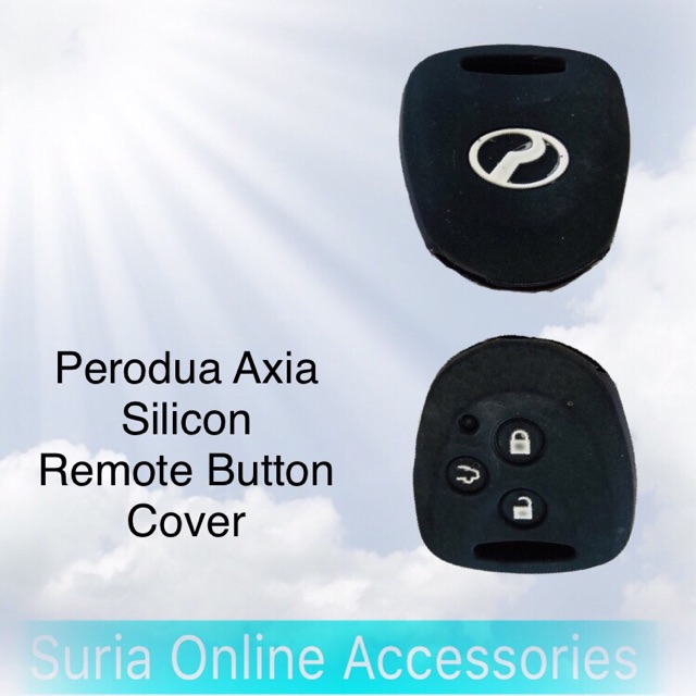 Perodua Axia Silicon Remote Button Cover | Shopee Malaysia