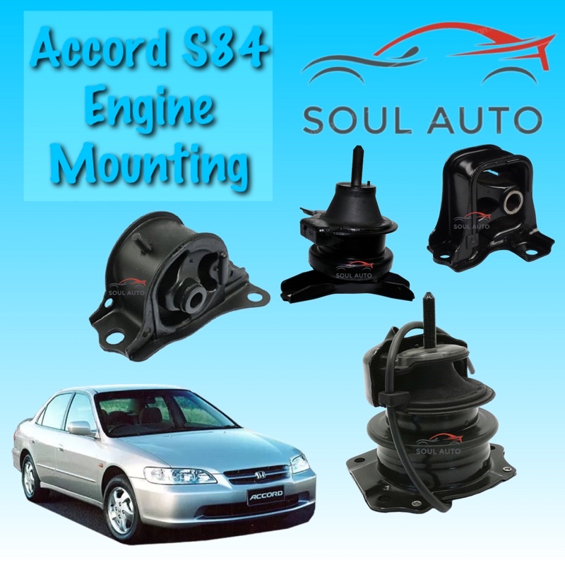 Honda Accord S84 S86 (1998-2002 year) AUTO Engine Mounting Set 4pcs ...