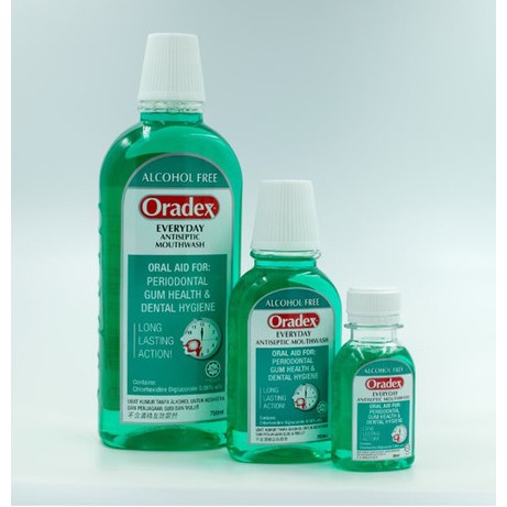 ORADEX EVERYDAY MOUTHWASH (ANTISEPTIC GREEN) | Shopee Malaysia