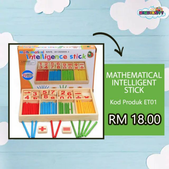 ALAT MENGIRA ALAT MATEMATIK MATHEMATIC INTELLIGENT STICK DAPAT MENGIRA ...
