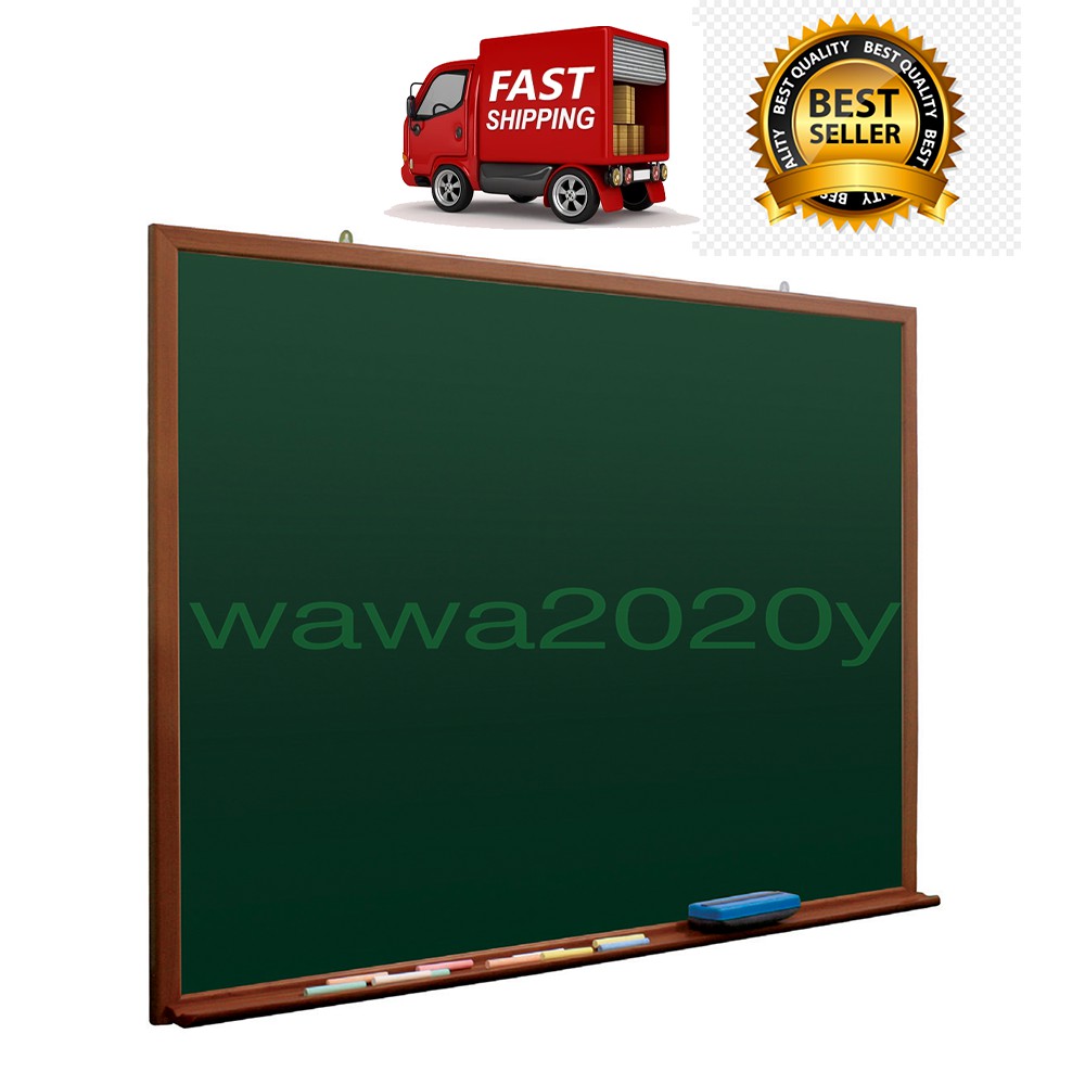ALL SIZES Wooden Chalk Board/ Papan Hijau/Writing Board | Shopee Malaysia