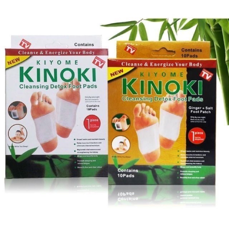Kinoki Foot Detox Patch (1 BOX 10 PCS) | Shopee Malaysia