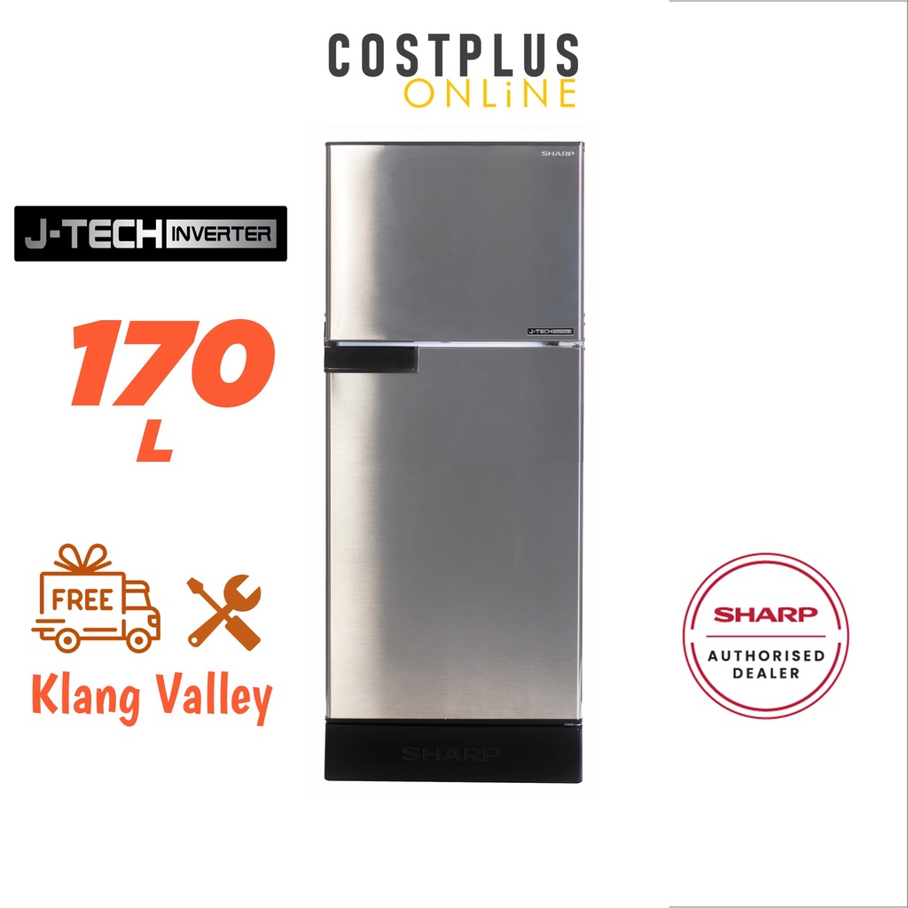 [FREE SHIPPING KLANG VALLEY] Sharp Fridge Refrigerator J-Tech Inverter ...