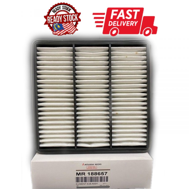MITSUBISHI AIRTREK ,PAJERO IO AIR FILTER ( MR 188657) | Shopee Malaysia