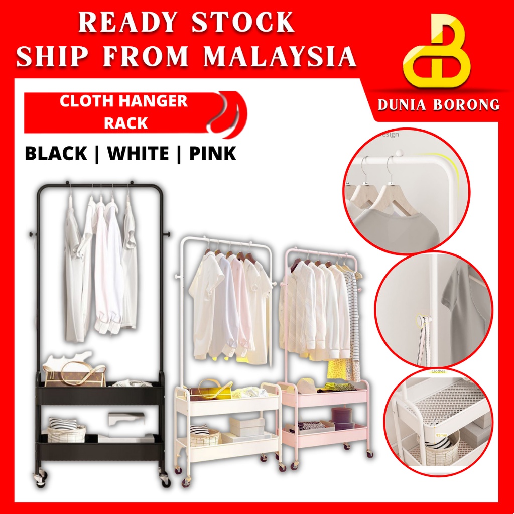 [READY STOCK] Cloth Hanger Rack | Shopee Malaysia