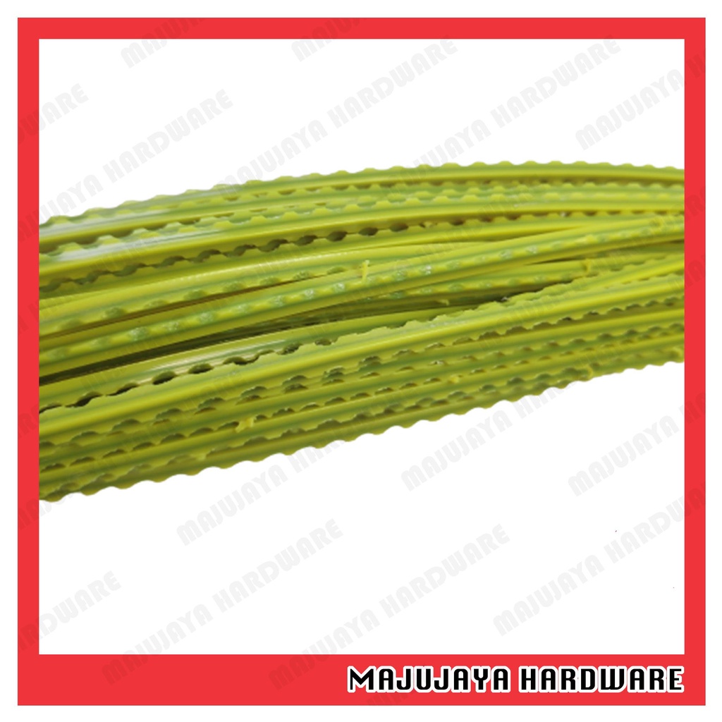 Tali Mesin Rumput Gigi Tali Bergigi Grass Trimmer Line Jagged Teeth ...