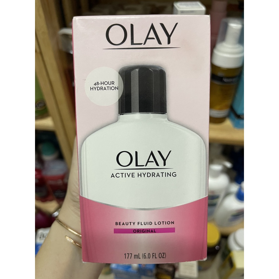 Olay Active Hydrating Beauty Fluid Lotion Original 177ml. | Shopee Malaysia