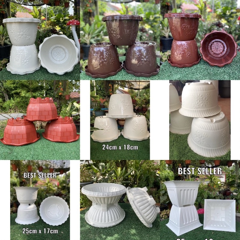 PASU BUNGA PLASTIK VIRAL MURAH DAN BERKUALITI READY STOCK MALAYSIA ...