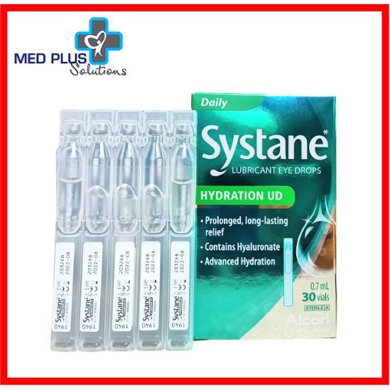 Systane Hydration UD Daily Lubricant Eye Drops 0.7ml x 30 vials (EXP ...