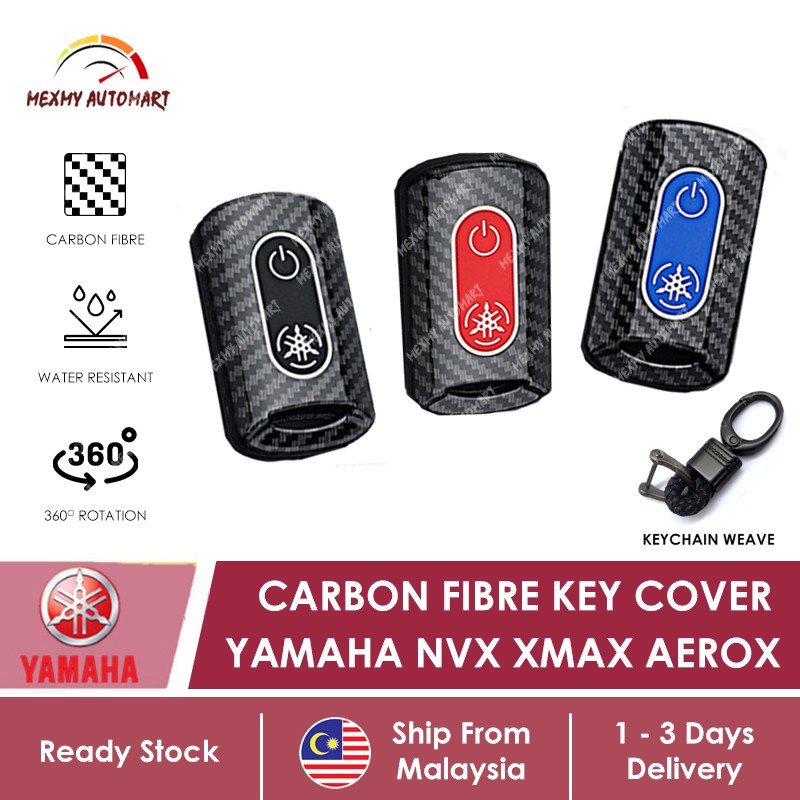 [NEW] Yamaha NVX 155 XMAX 16ZR 300 AEROX 155 Y16 Carbon Fibre Hard Car ...