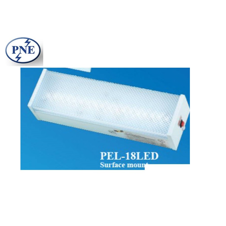 PNE SURFACE MOUNT EMERGENCY LIGHT PEL-18-LED/PEL-28R RECESSSED TYPE (SIRIM & GOVERNMENT APPROVED ...