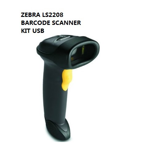 Zebra LS2208 Black (with Stand) USB Kit Barcode Scanner | Shopee Malaysia